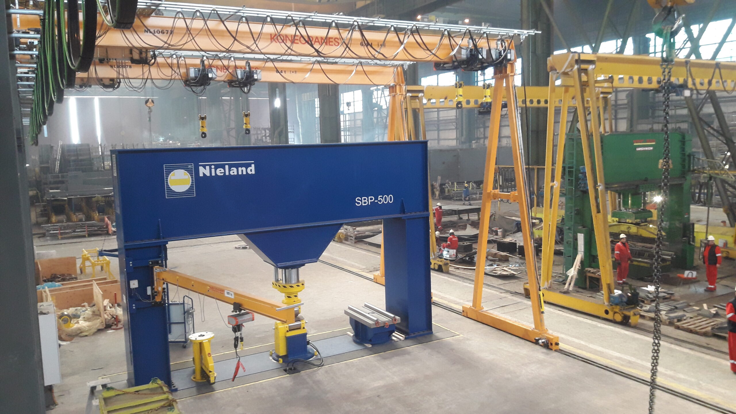 Shipbuilding using Nieland’s cold forming technology - Nieland